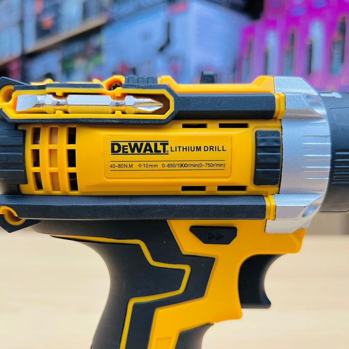DEWALT 30-Piece Cordless Drill Set – Powerful Rechargeable Driver Kit ...