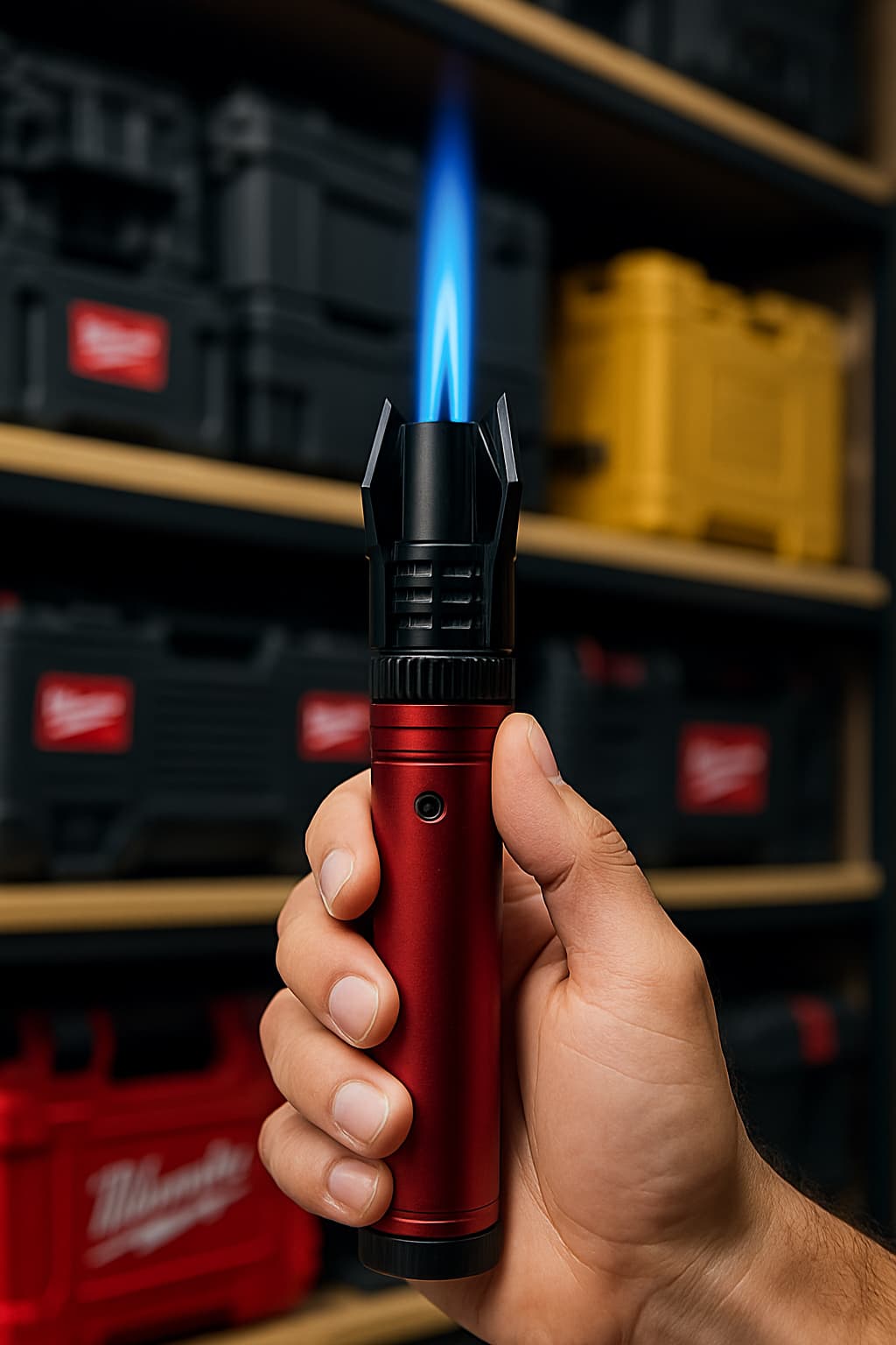 🔥 Jet Flame Torch Lighter – Windproof | Strong Blue Flame | Refillable ...