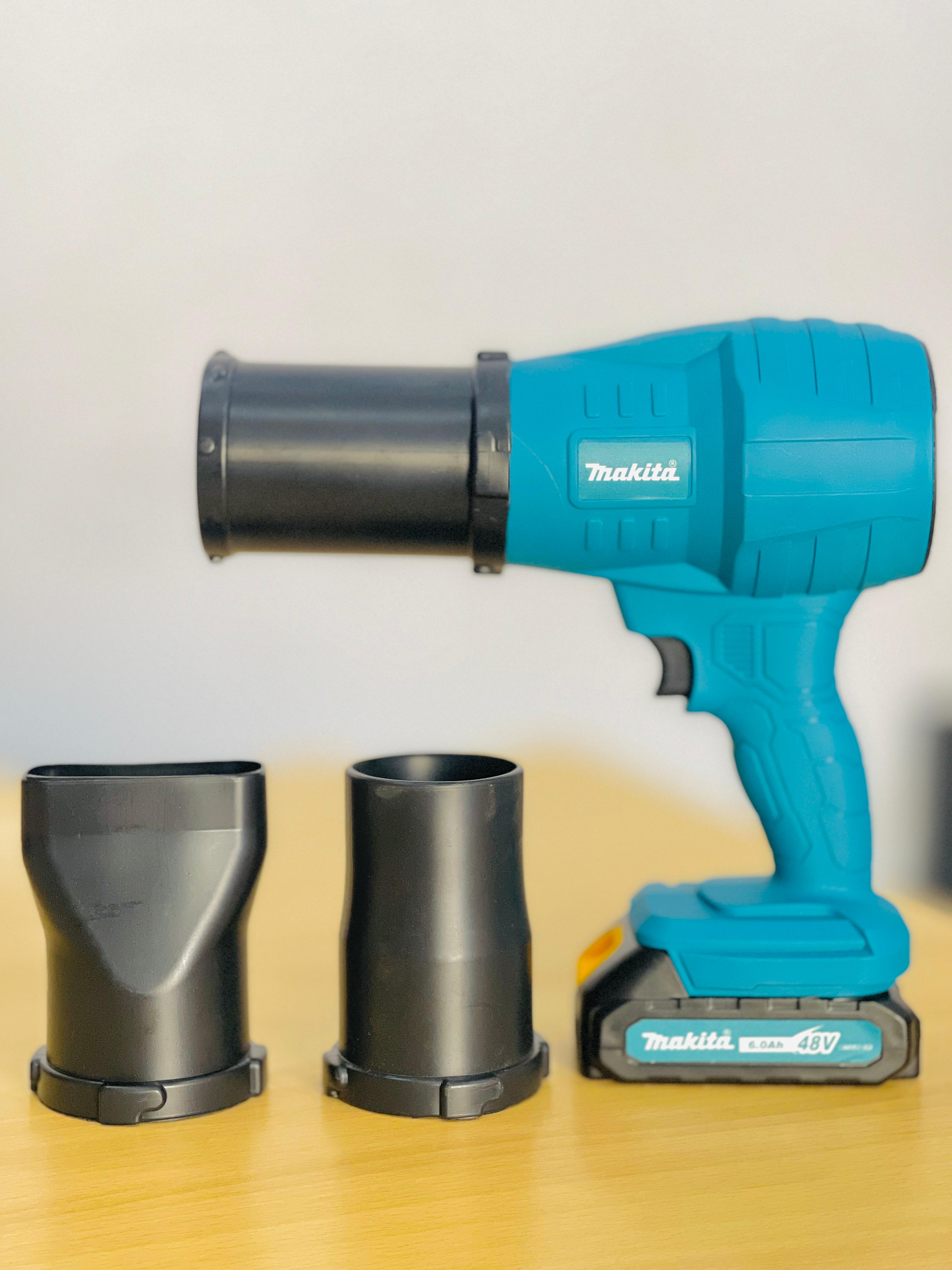 Makita 48V Cordless Lithium-Ion Storm Turbofan Blower – 6.0Ah Battery ...